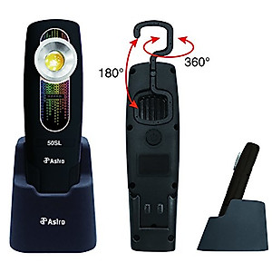 Astro Pneumatic Tool 50SL SunLight 400 Lumen Rechargeable Handheld Color Match Light - CRI 97