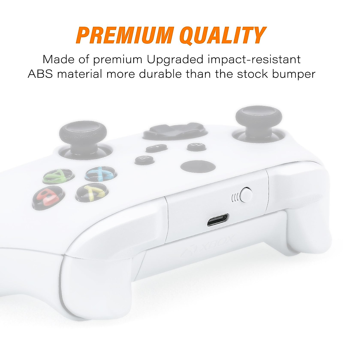 Bumpers Replacement LB RB Button for Xbox Series X/S Controllers,2 Pack Shoulder Trigger Buttons for Xbox Series Controller(NOT for Elite Controller)