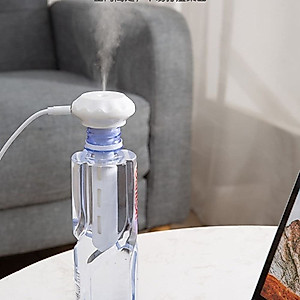 Andy's Orchids Portable Mini Humidifiers, USB Home Air Diffuser, Anion Mist Maker Car Purifier, Ultrasound LED Lamp Humidifier With Adjustable Length