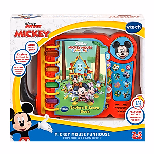VTech Disney Junior Mickey Mouse Funhouse Explore and Learn Book