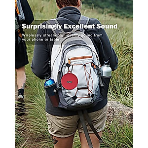 Inwa Bluetooth Speaker for Bike, Wireless Portable Shower Traveling Bike Speaker, Enhanced Bass, Built in Mic for Bicycle Riding, Sports, Pool, Beach, Hiking