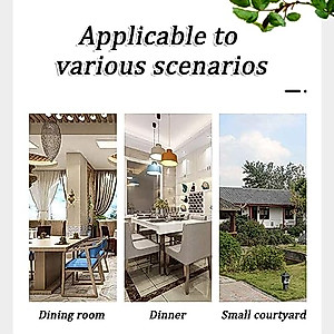 24" Glass Lazy Susan Turntable For Dining Table,Transparent Rotating Round Turntable With Silent Smooth Aluminum Alloy Bearing,for Kitchen Dining, Parties, Wedding (Size : 35in/90cm)