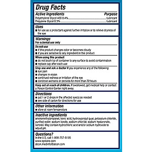 Systane Hydration Multi-Dose Preservative-Free Eye Drops Dry Eye Relief Twin Pack (2x10ml)