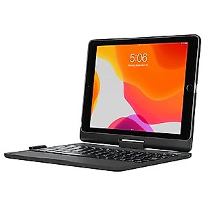 Targus VersaType for iPad (7th gen/9th gen) 10.2-inch, iPad Air 10.5-inch, iPad Pro 10.5-inch with Military Grade Drop Protection, Large Battery Life, Multi-Colored Backlit Keys (THZ857US)