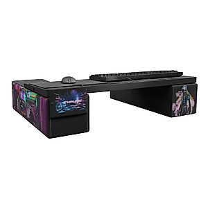 Cyberpunk Couchmaster CYCON² - CYPUNK Limited Edition - Leather Look Black - Couch Gaming USB-Hub Desk for Mouse & Keyboard for PC, PS4/5, XBOX One/Series X