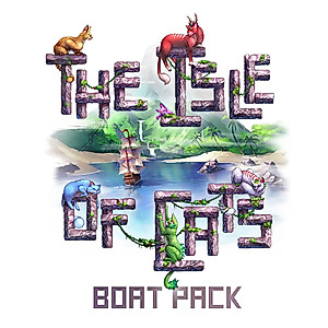 GTS Distribution The Isle of Cats: Boat Pack Expansion - Boardgame, Ages 8+