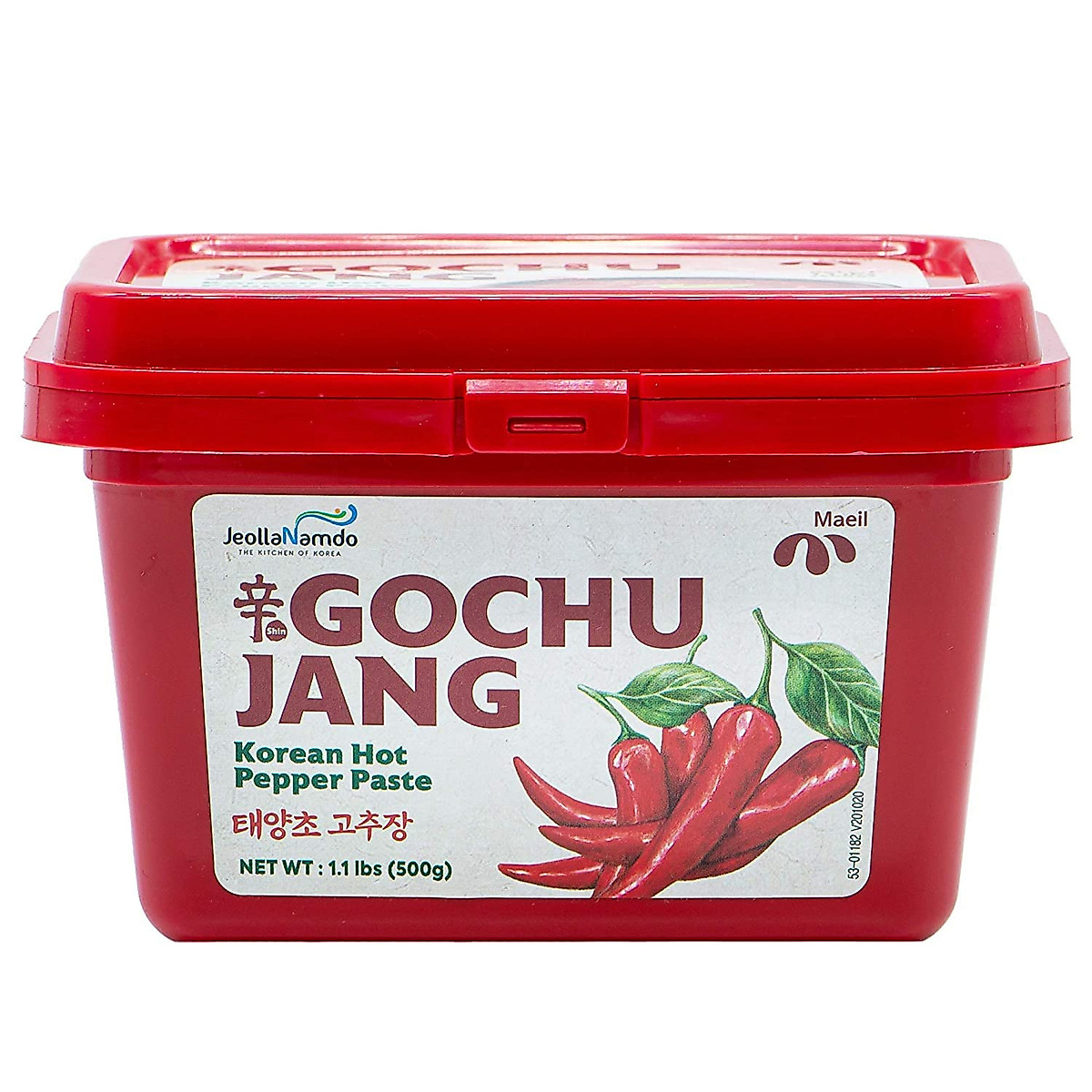 Maeil Spicy Korean Gochujang Paste [ Hot Pepper Paste ] Traditional Fermented Chili Pepper Paste, Perfect Jang Sauce for Dips and Marinades [ Korean Chili Paste] 500g