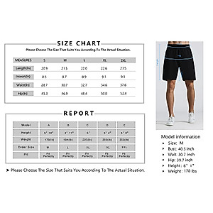 Men's Lounge Shorts with Deep Pockets Loose-fit Cotton Jersey Shorts for Running,Workout,Training, Basketball (605 Black, X-Large)