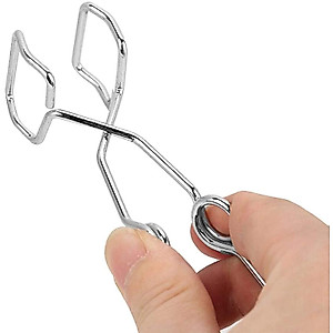 10 PCS Labs Stoddard Test Tube Clamp, Stainless Steel with Finger Grips, 6" Length