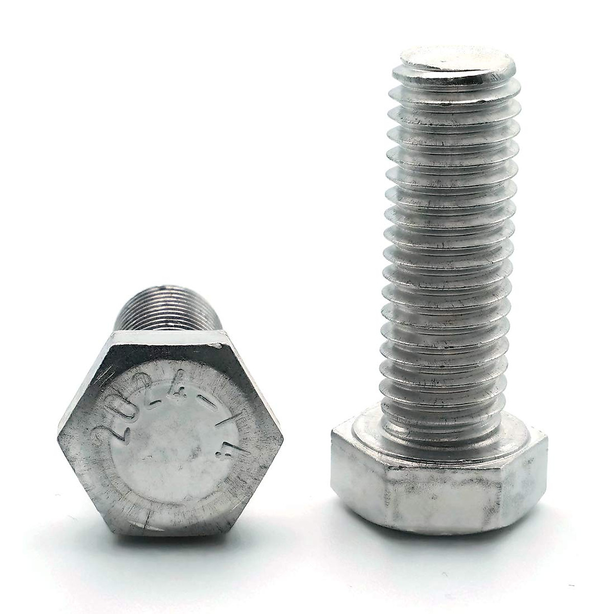 Aluminum Hex Bolts 1/4-20 Full Thread Hex Cap Screws 1/4-20 x 1 inch QTY 25