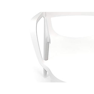 HON Basyx Prodigy Commercial-Grade 2-Pack Stackable Arms, Indoor & Outdoor Chair, White