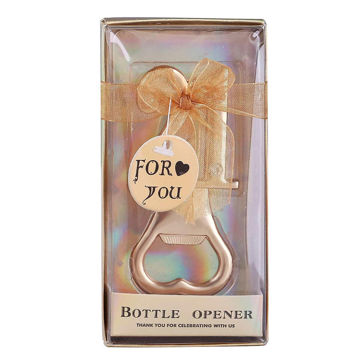 36 Pack 21th Birthday Bottle Opener for 21th Birthday Party Favors 21th Wedding Anniversaries Souvenirs Favors Gifts Decorations (36, Golden-21th)