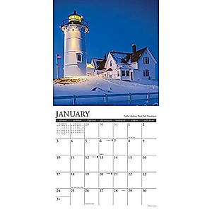 Lighthouses 2021 Wall Calendar