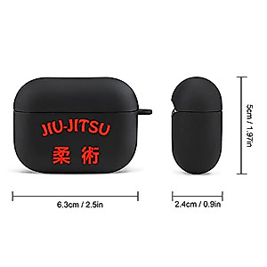 Jiu-Jitsu Case for Apple AirPods Pro Headset Cover Headphone Protective Shockproof Cover Cases