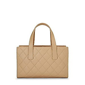 CHANEL, Pre-Loved Beige Calfskin Wild Stitch Tote, Beige