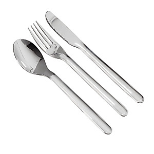 BUILT Gourmet Bento 4-Piece Stainless Steel Utensil Set With Nesting Case Black And Gray 5177854