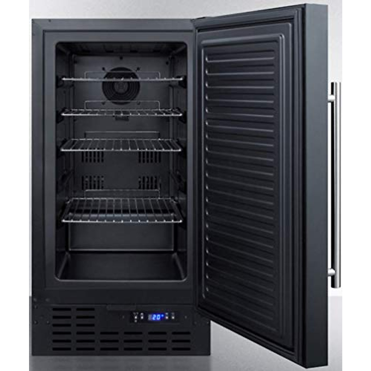 Summit SCFF1842 Upright Freezer, Black
