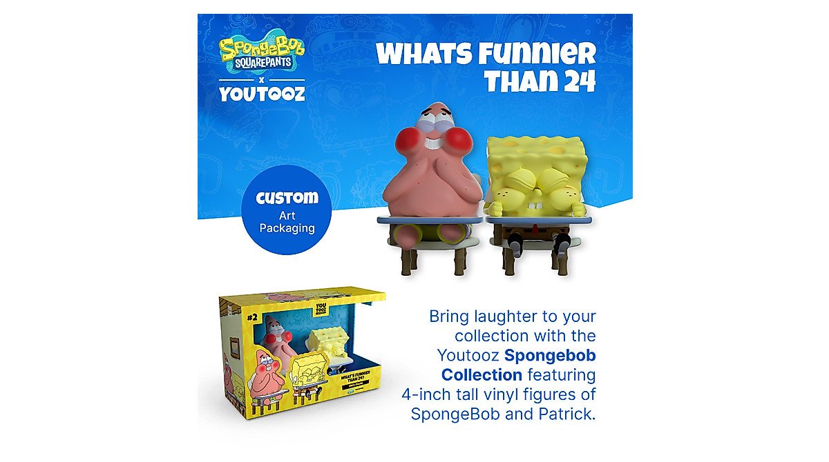 Youtooz SpongeBob Collectible Figure - What's Funnier Than 24