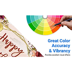 Funnytree Burgundy Floral Happy Birthday Party Backdrop Rose Gold Photography Background Women Lady Girl 16th 30th 40th 50th 60th Milestone Anniversary Bday Banner Supplies Prop Favors