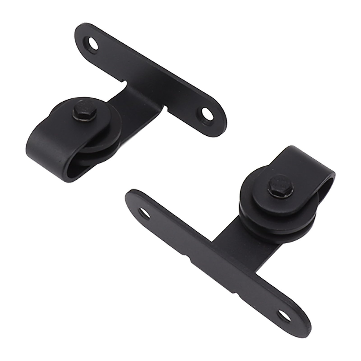 Barn Door Hardware Kit Sliding Door Kit Strong Load Bearing Mini Sliding Door Track Roller Kit Door Track Hardware Closet Track for Single Wooden Door Interior Doors