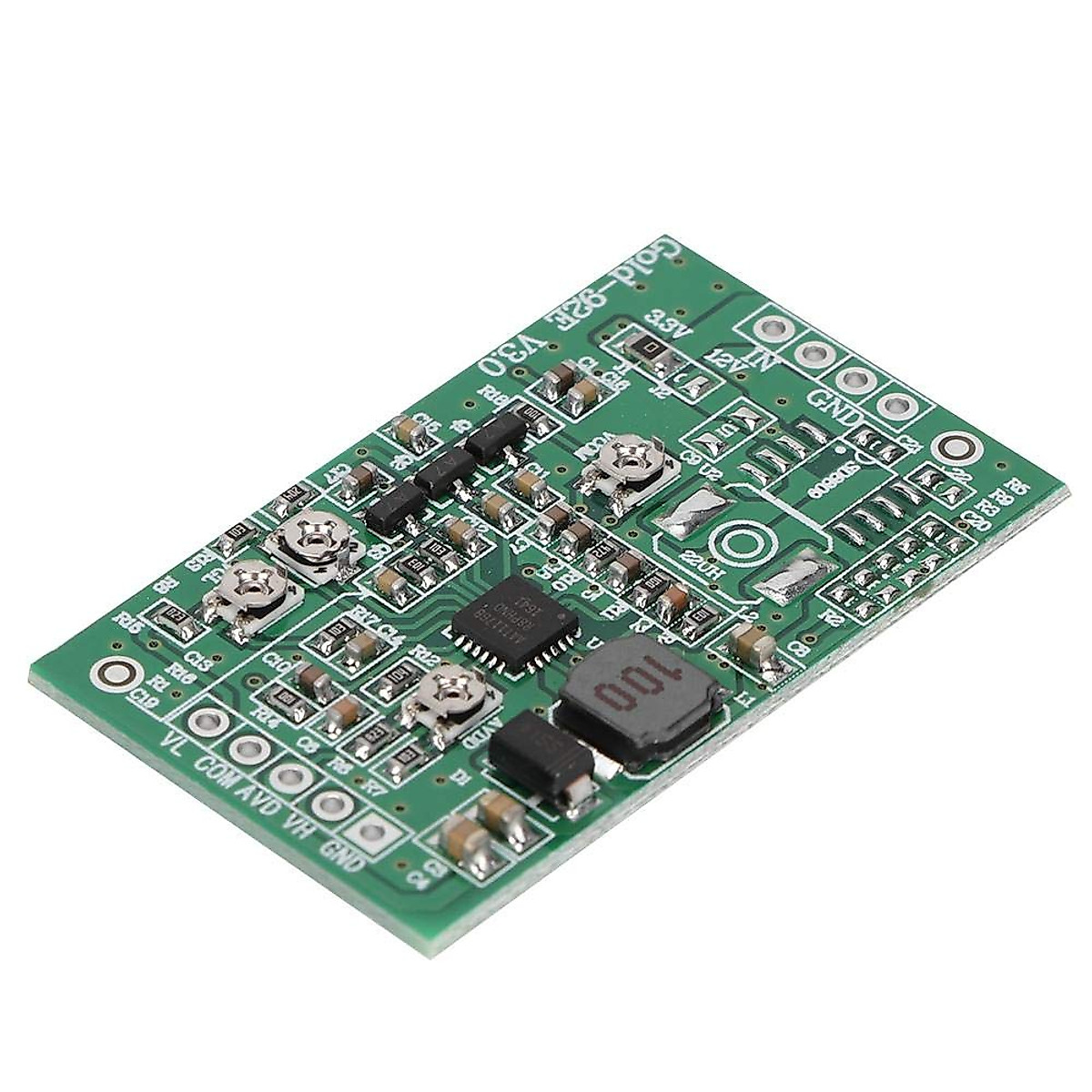 Yosoo Health Gear LCD TCON Board, Boost Board Module LCD TCON Board VGL VGH VCOM AVDD 4 Adjustable Gold-92E Zhide