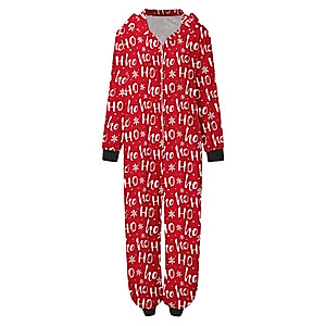 SPANBILT 2023 Matching Family Pajamas Set Holiday Printed Christmas Pajamas Sleepwear Fall Jumpsuit for Couples Lounge
