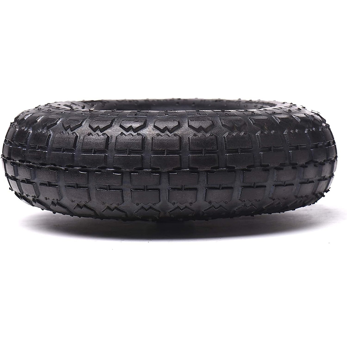 AR-PRO (2 Pack) 4.10/3.50-4 Tire and Wheel, Replacement Pneumatic Tires 10-Inch Wheel with 5/8" Bearings and 2.2" Offset Hub, Compatible with Hand Truck, Wheelbarrow, Wagon, Gorilla Carts