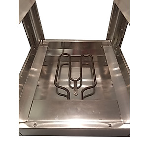 HeatMax Commercial Food Warmer Pizza Pastry Hot Countertop Display Case 14x14x20