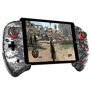 ipega-PG-9083S Wireless game controller for iPhone14/13/12/11/X/XR/8/ ipad for Galaxy S23/S22/S21/S10/ Note20/10 ,LG,one Plus,Android Smartphone Tablet (grey)