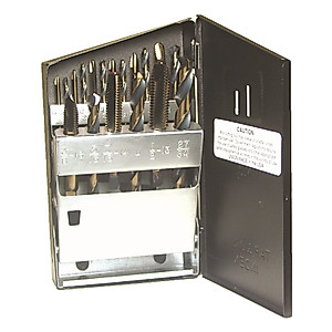 Viking Drill and Tool by Norseman 57580 SP-18TD Type 20-UB Spiral Point Plug Style Magnum Super Premium Tap/Drill Set