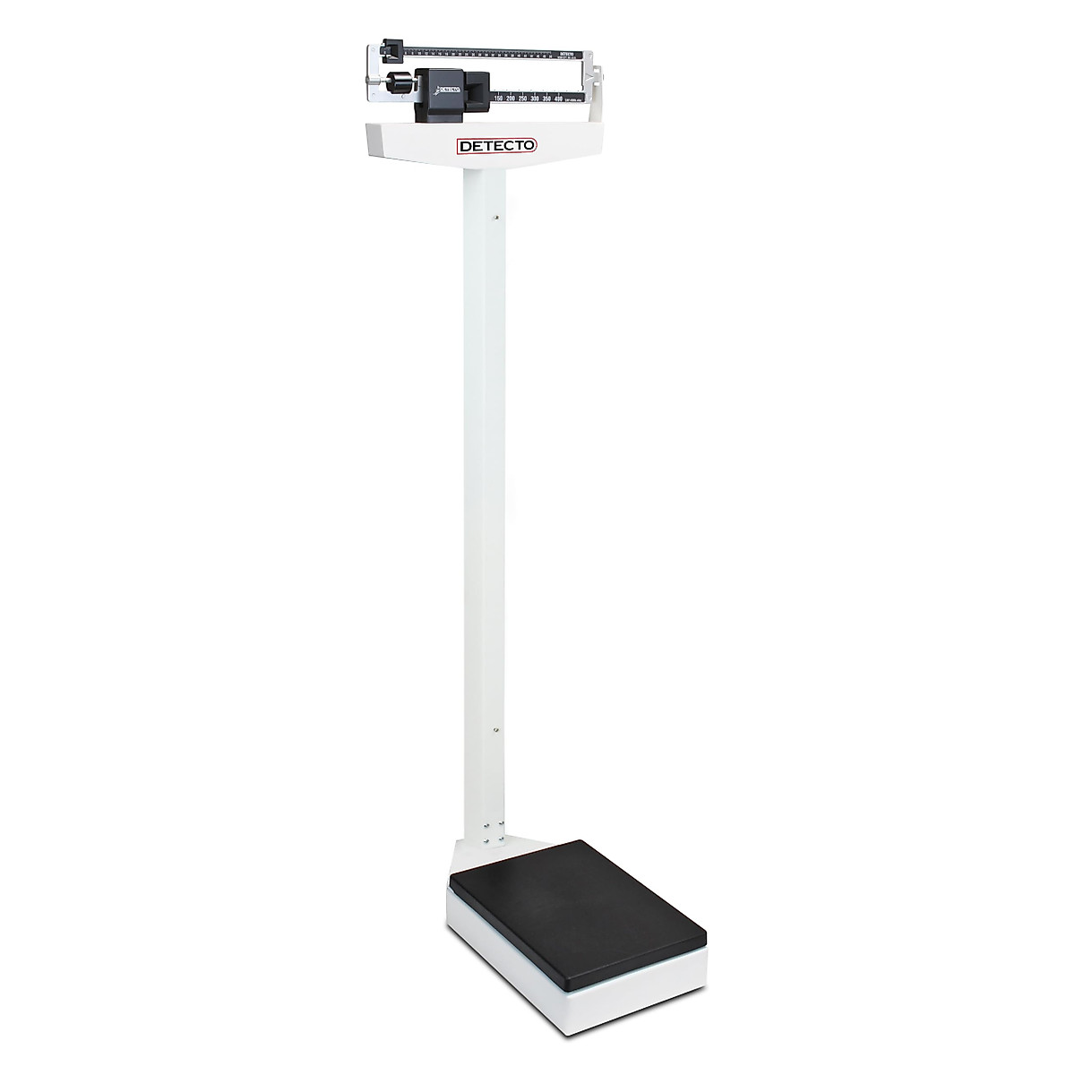 DETECTO 437 Mechanical Physician Beam Scale, No Height Rod/Wheels