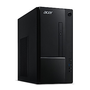 Acer Aspire TC-1750-UR11 Desktop | 12th Gen Intel Core i5-12400 6-Core Processor | 8GB 3200MHz DDR4 | 512GB NVMe M.2 SSD | 8X DVD | Intel Wireless Wi-Fi 6E AX211 | Bluetooth 5.2 | Windows 11 Home