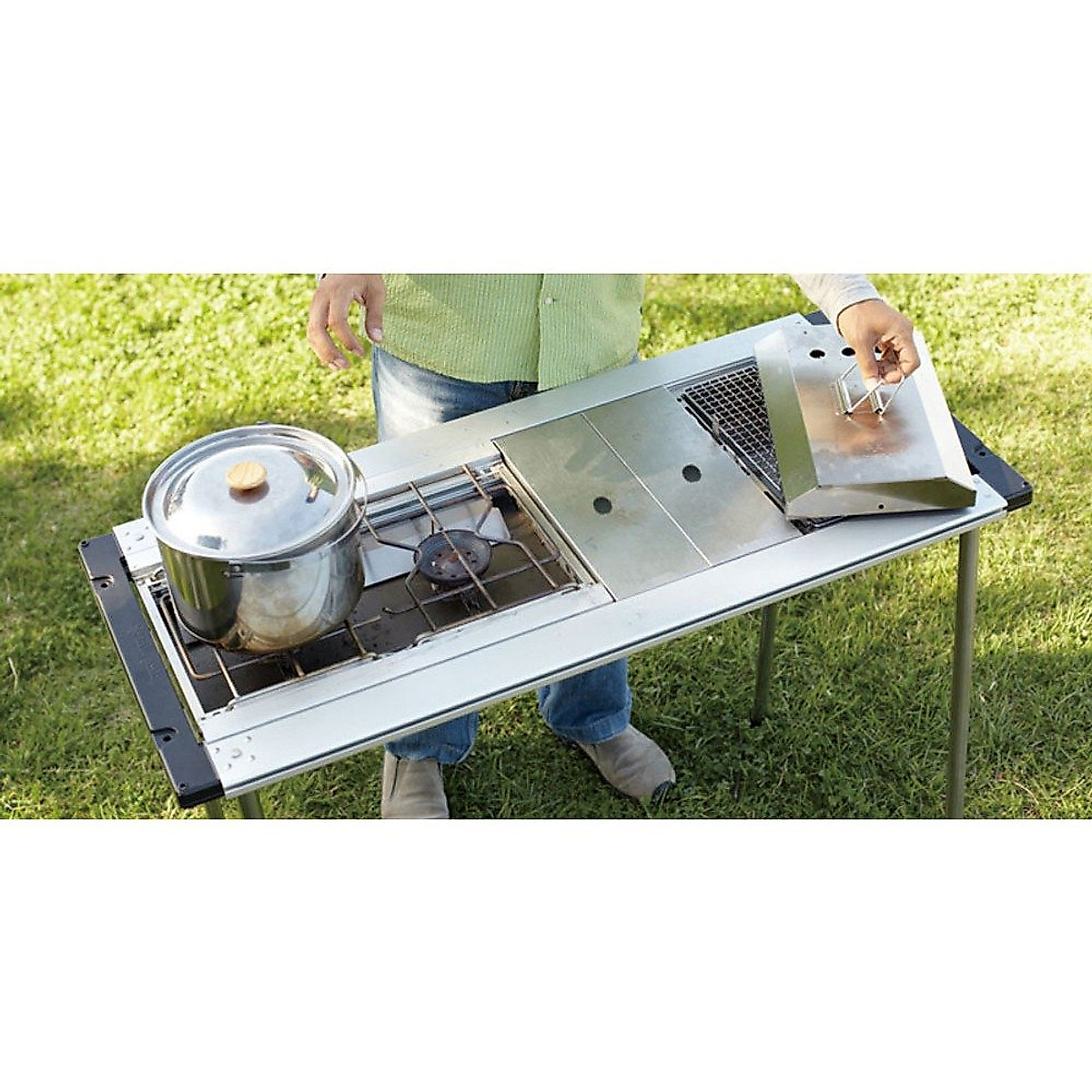 Snow Peak Iron Grill Table Frame for 4-Unit