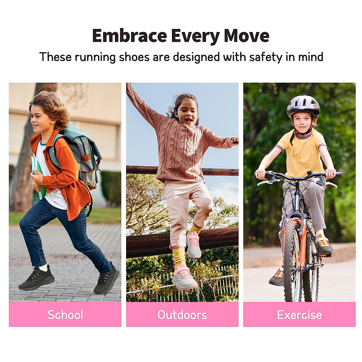 DREAM PAIRS Boys Girls Shoes Kids DuraPlay Tennis Running Athletic Protective Walking Sneakers for Little/Big Kid,Size 2 Little Kid,Purple/Pink,SDRS2335K