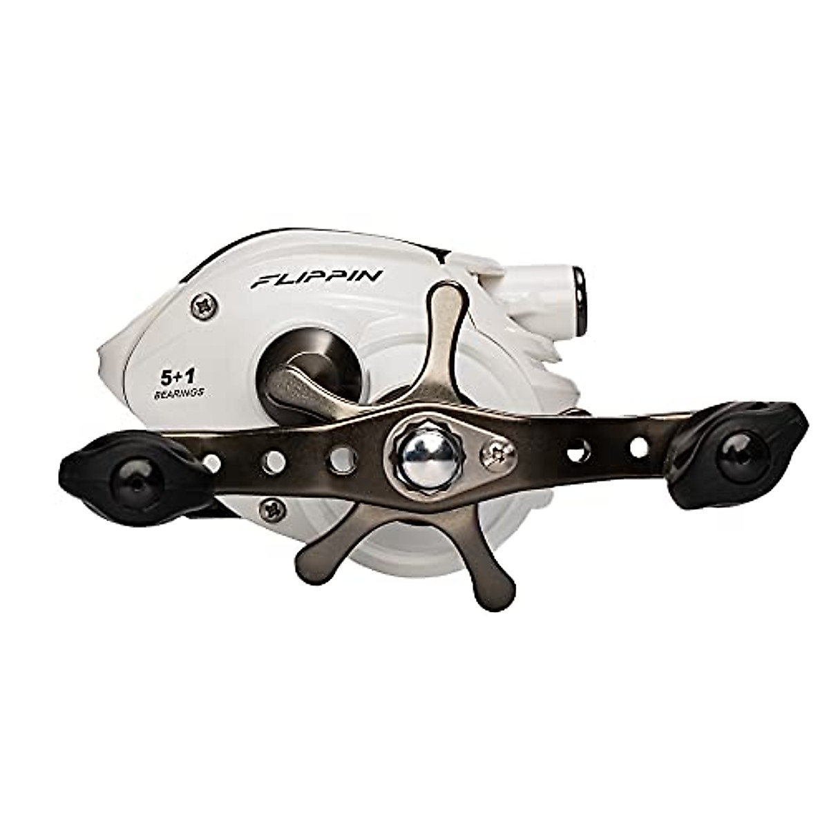 Ardent Arrow Flippin Baitcast Reel/Right Handed / 7.0:1 High Speed Gear Ratio / 5+1 Ball Bearings/High Strength Graphite Frame / 12lb 150 Yard line Capacity