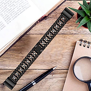 ULTECHNOVO Smartwatch Band Watch Replacement Strap Rhinestone Watch Accessories Watch Strap Watch Frame Wristband