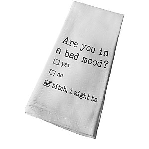 Are You In A Bad Mood Tea Towel