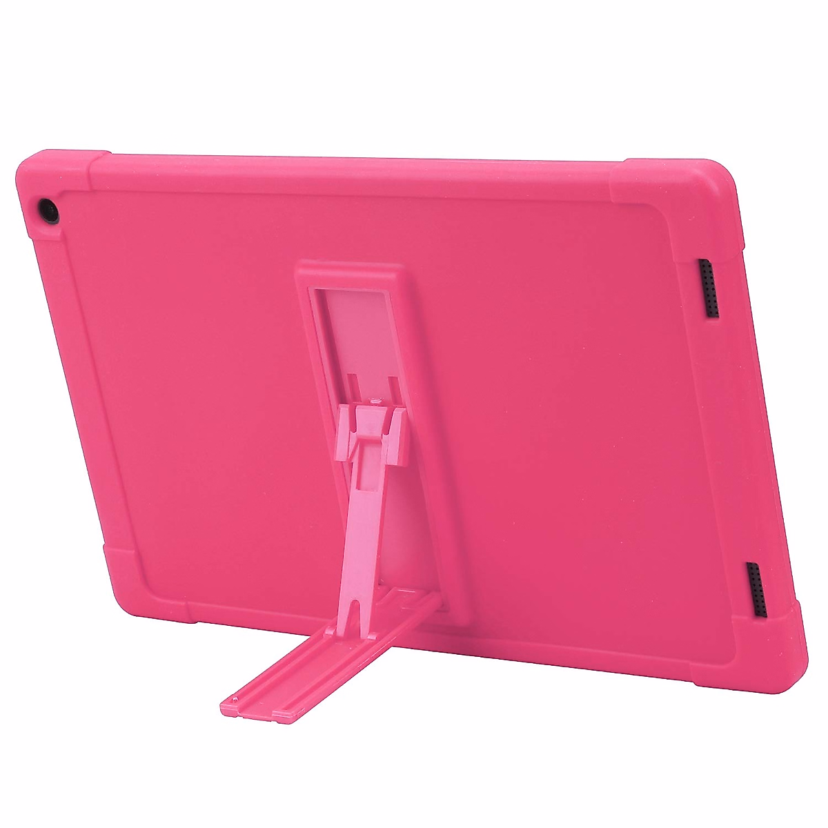 onn. 10.1" Tablet Case (Model: 100011886), [Kickstand] [Case for Kids] Shockproof Silicone Case Tablet Protective Bracket Stand Cover Case for ONN 100011886 10.1 inch Tablet (Rose Red)