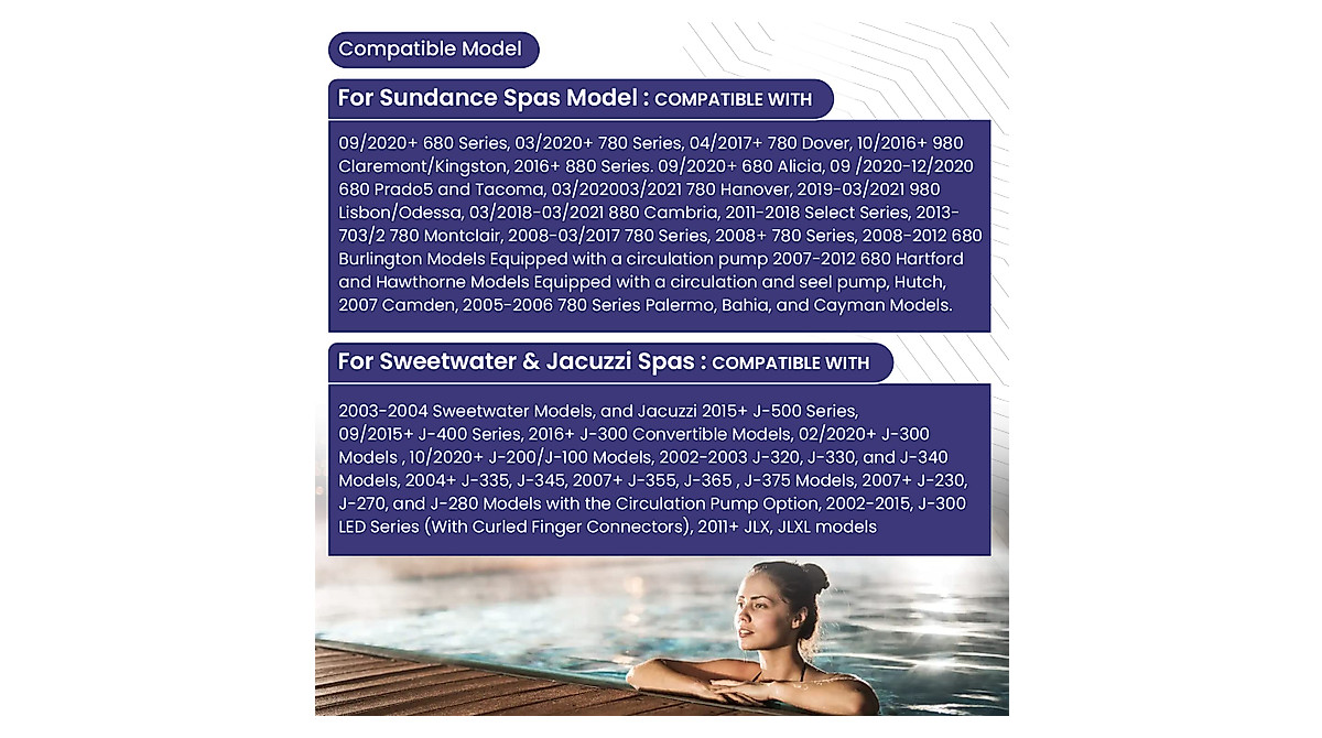 Flow Switch Replacement Kit for Sundance & Jacuzzi Spas