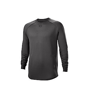 EvoShield Men's Heater Fleece, Charcoal, Large