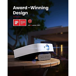 Anker Nebula Solar Portable 1080p Projector with Nebula 100-Inch Projector Screen