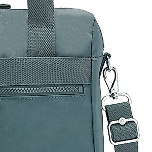 Kipling Women's Klara Handbag, Organize Accessories, Removable Shoulder Strap, Dual Carry Handles, Crinkle Nylon Bag