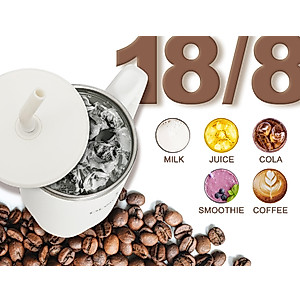 DLOCCOLD 40 oz Tumbler with Handle, Straw & Lid, Insulated Double Walled Stainless Steel Tumbler, Reusable Travel Coffee Mug for Women Men, Water Tumbler(Cream Leopard)