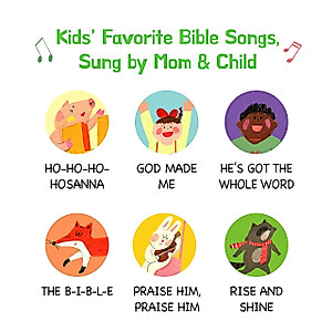 Sing Along with Jesus Christian Sound Books for Toddlers 1-3 | Musical & Religious Toddler Books | Ideal Baptism Gifts for Boys and Girls - Interactive Baby Books for 1 Year Old for Easter Baskets