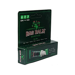 Bag Balm Original On-the-Go Lip Balm Tubes for Chapped Lips, Dry Hands, Skin Irritations and More (Pack of 6 Tubes)