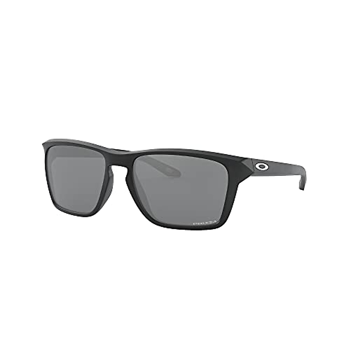 Oakley Men's OO9448F Sylas Low Bridge Fit Rectangular Sunglasses, Matte Black/Prizm Black, 58 mm