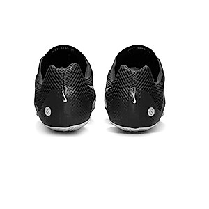 Nike Zoom Rival Sprint Track and Field Shoes nkDC8753 001 (Black/Metallic Silver, us_Footwear_Size_System, Adult, Men, Numeric, Medium, Numeric_9_Point_5)