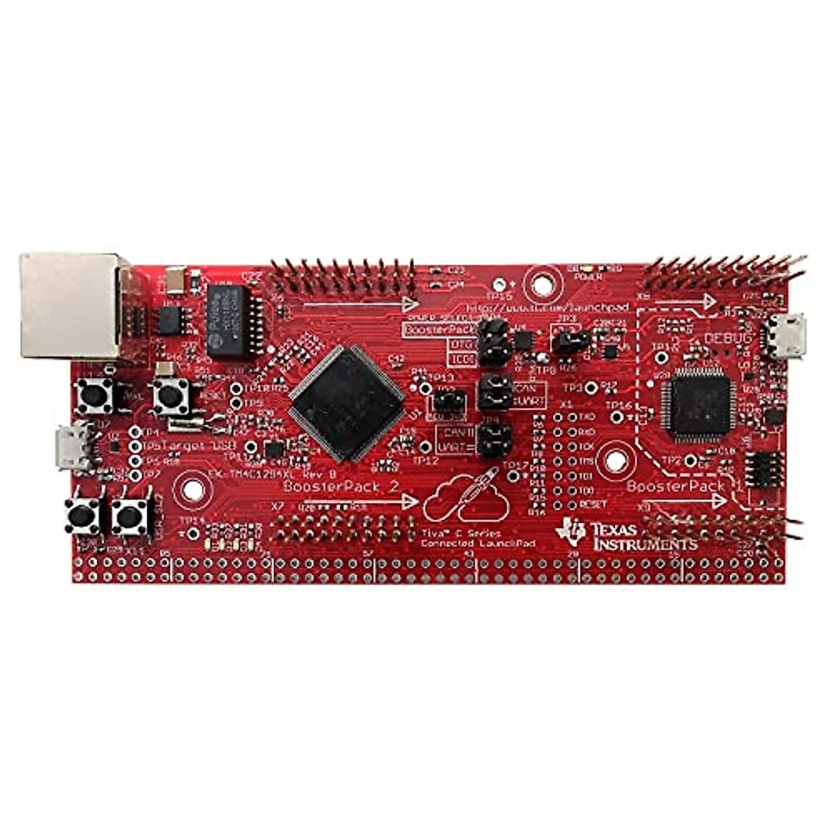 TEXAS INSTRUMENTS EK-TM4C1294XL EVALUATION BOARD, TIVA C LAUNCHPAD, TM4C1294