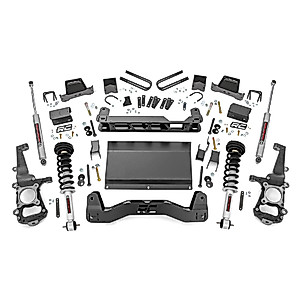 Rough Country 6" Suspension Lift Kit w/N3 Struts for 2021-2023 F-150 4WD - 58731