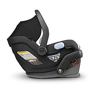 UPPAbaby Cruz V2 Stroller - Gregory (Blue Marl/Silver/Saddle Leather) + Mesa Infant Car Seat - Jake (Black)